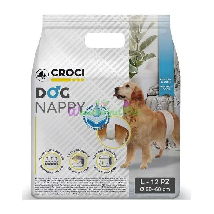 Croci pelene za pse L 12 kom 50-60cm - VET.ba pet shop